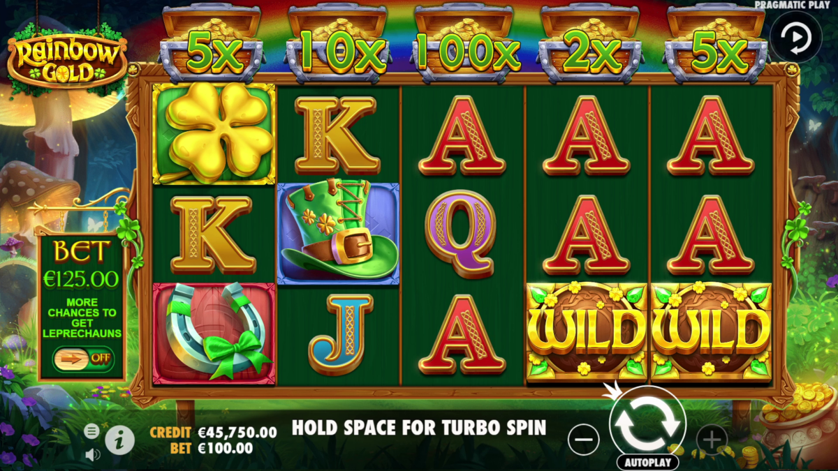 Rainbow Gold - Pragmatic Play - Las mejores tragamonedas gratis