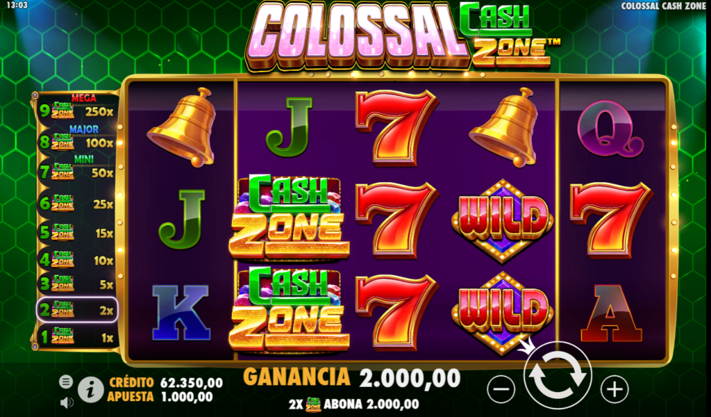 Colossal Cash Zone - Pragmatic Play - Las mejores tragamonedas