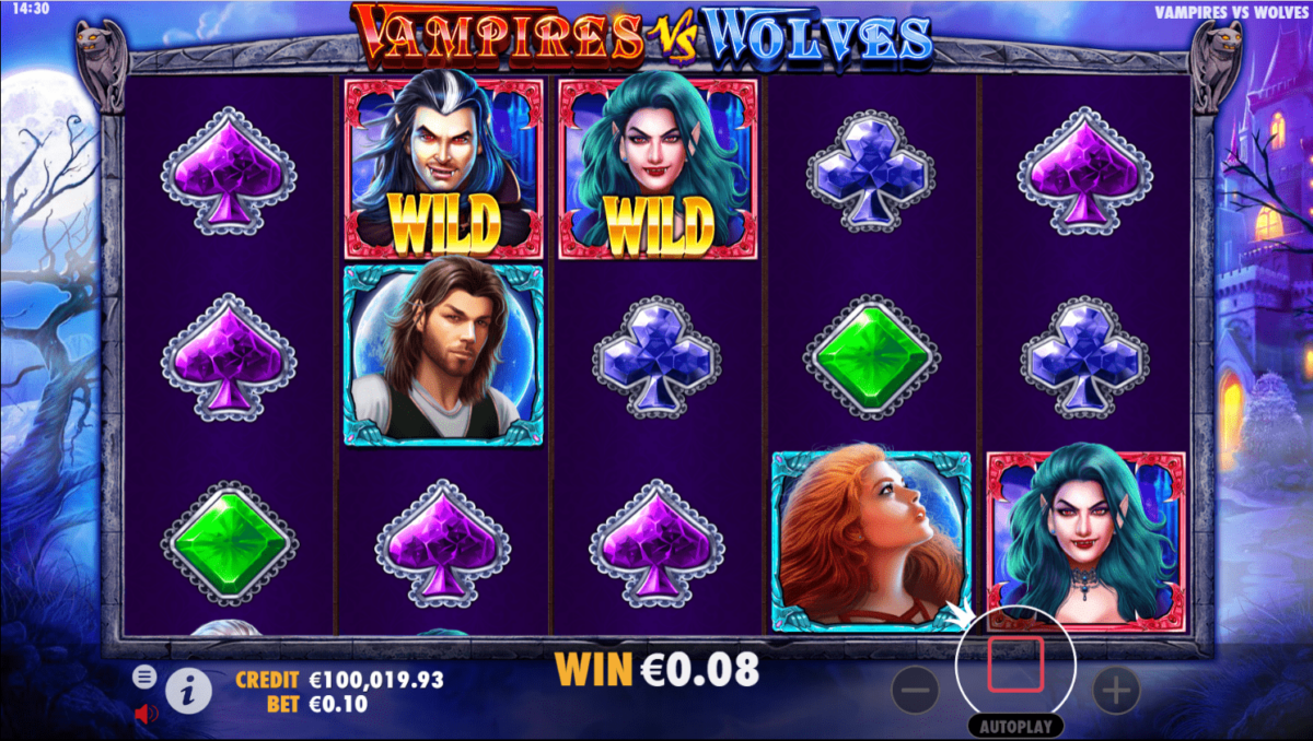 Vampires vs Wolves - Pragmatic Play - Las mejores tragamonedas