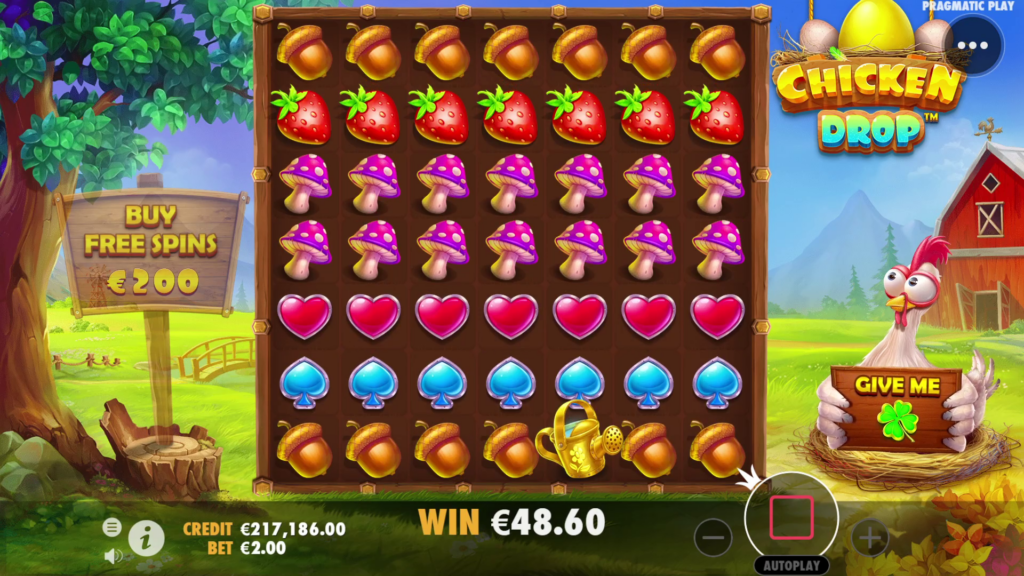 Chicken Drop - Pragmatic Play - Las mejores tragamonedas gratis