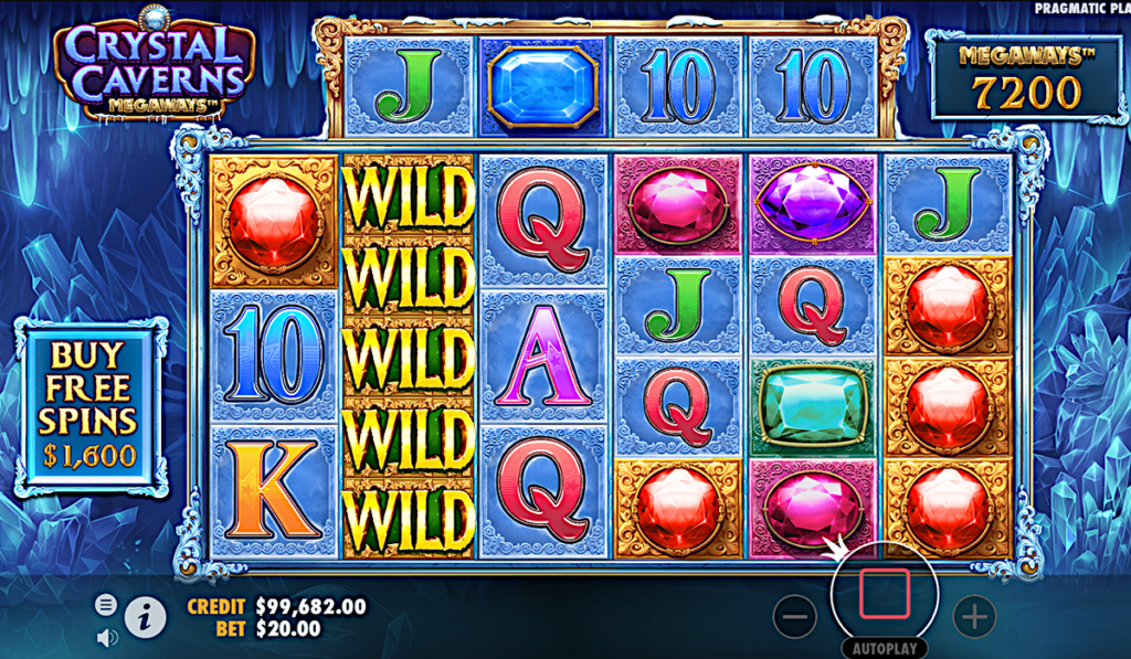 Crystal Cavern Megaways - Pragmatic Play - Tragamonedas gratis