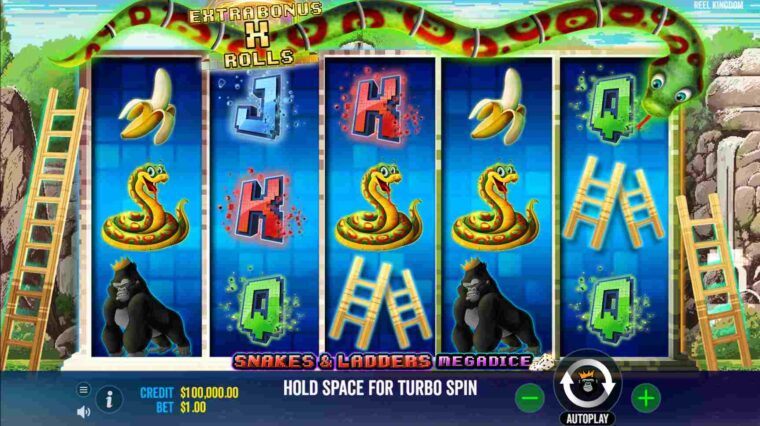 Snakes and Ladders-Megadice - Pragmatic Play - Tragamonedas