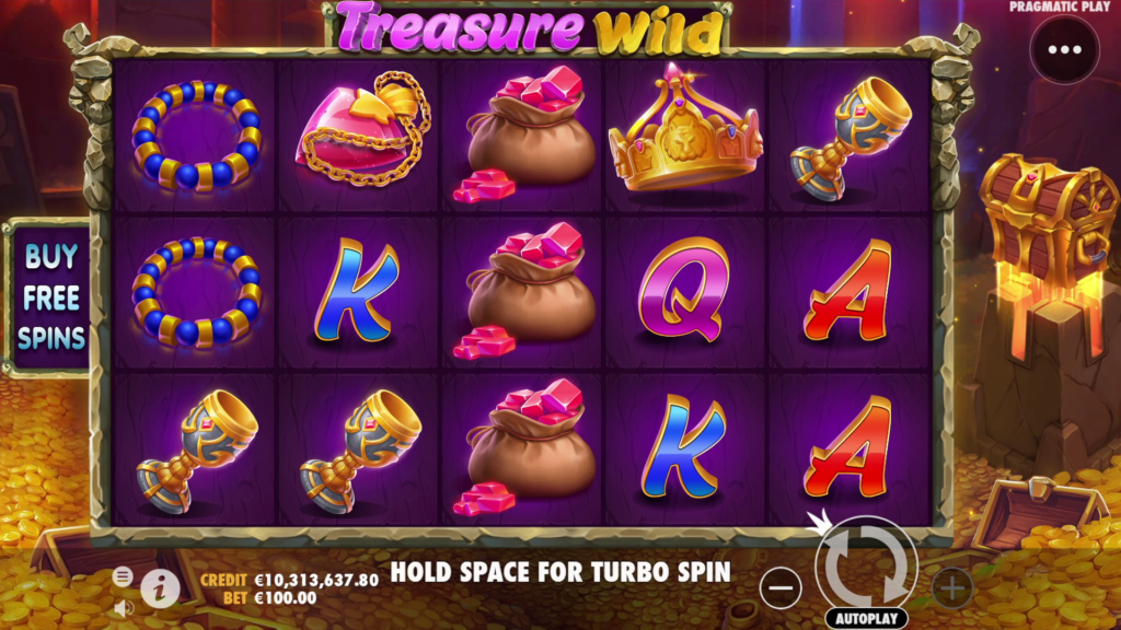 Treasure Wild - Pragmatic Play - Las mejores tragamonedas gratis
