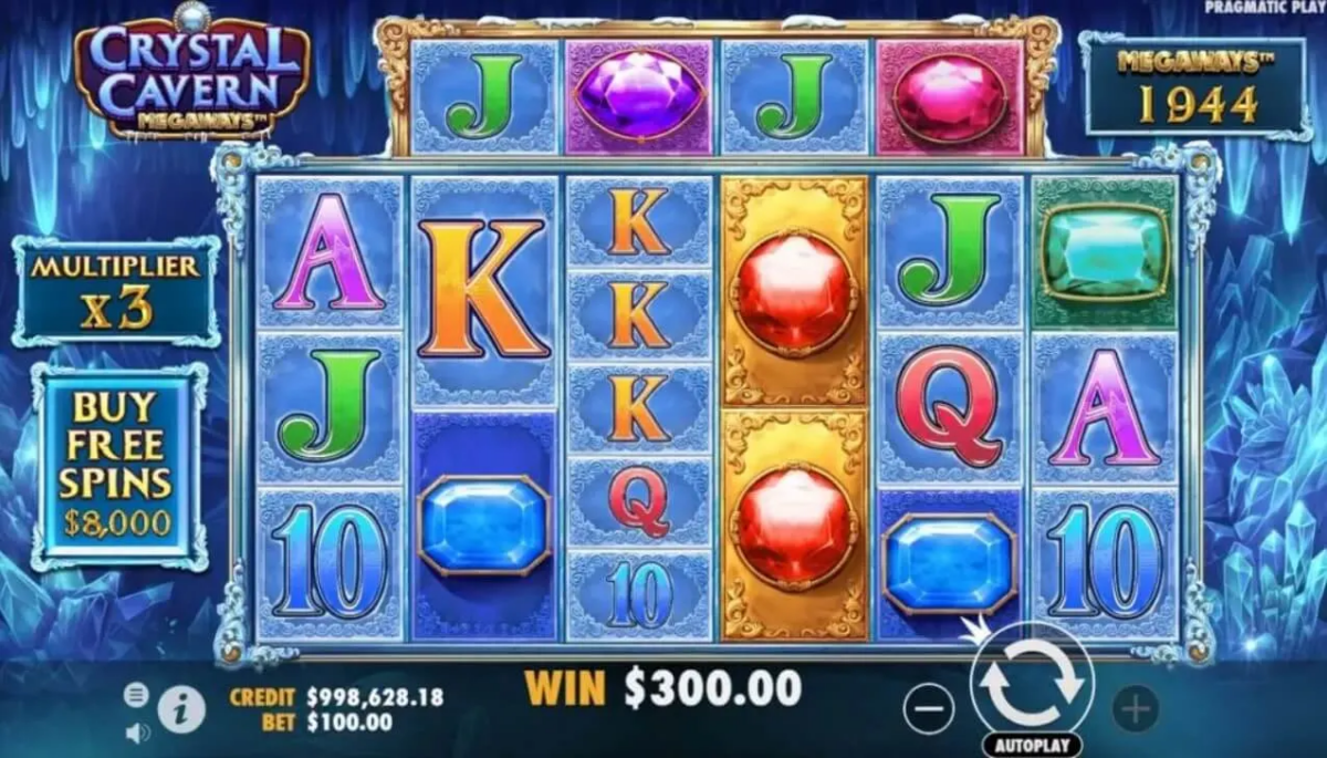 Crystal Cavern Megaways - Pragmatic Play - Tragamonedas gratis