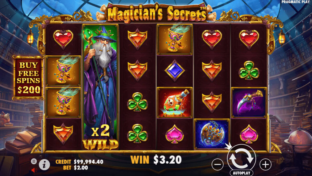 Magician's Secret - Pragmatic Play - Las mejores tragamonedas