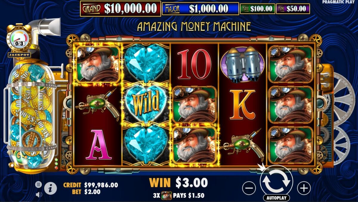 The Amazing Money Machine - Pragmatic Play - Tragamonedas