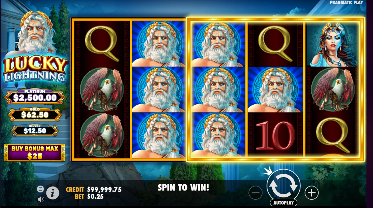 Lucky Lightning - Pragmatic Play - Mejores tragamonedas gratis