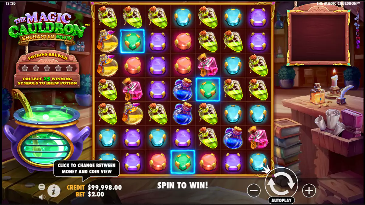 The Magic Cauldron - Enchanted Brew - Pragmatic Play - Juegos